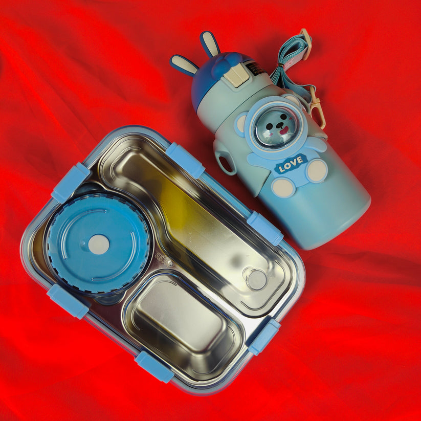 Cute Rabbit Theme School Kid's Combo - Blue – The Globo